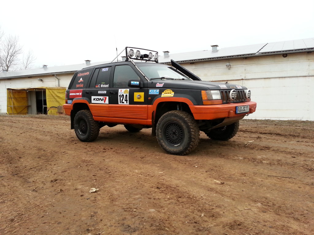 Das Offroad Forum: Dirty Duck - Grand Cherokee Rallye Raid komplett ...