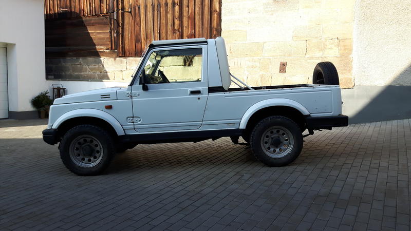 Das Offroad Forum: Rostfreier suzuki samurai pickup diesel,top zustand